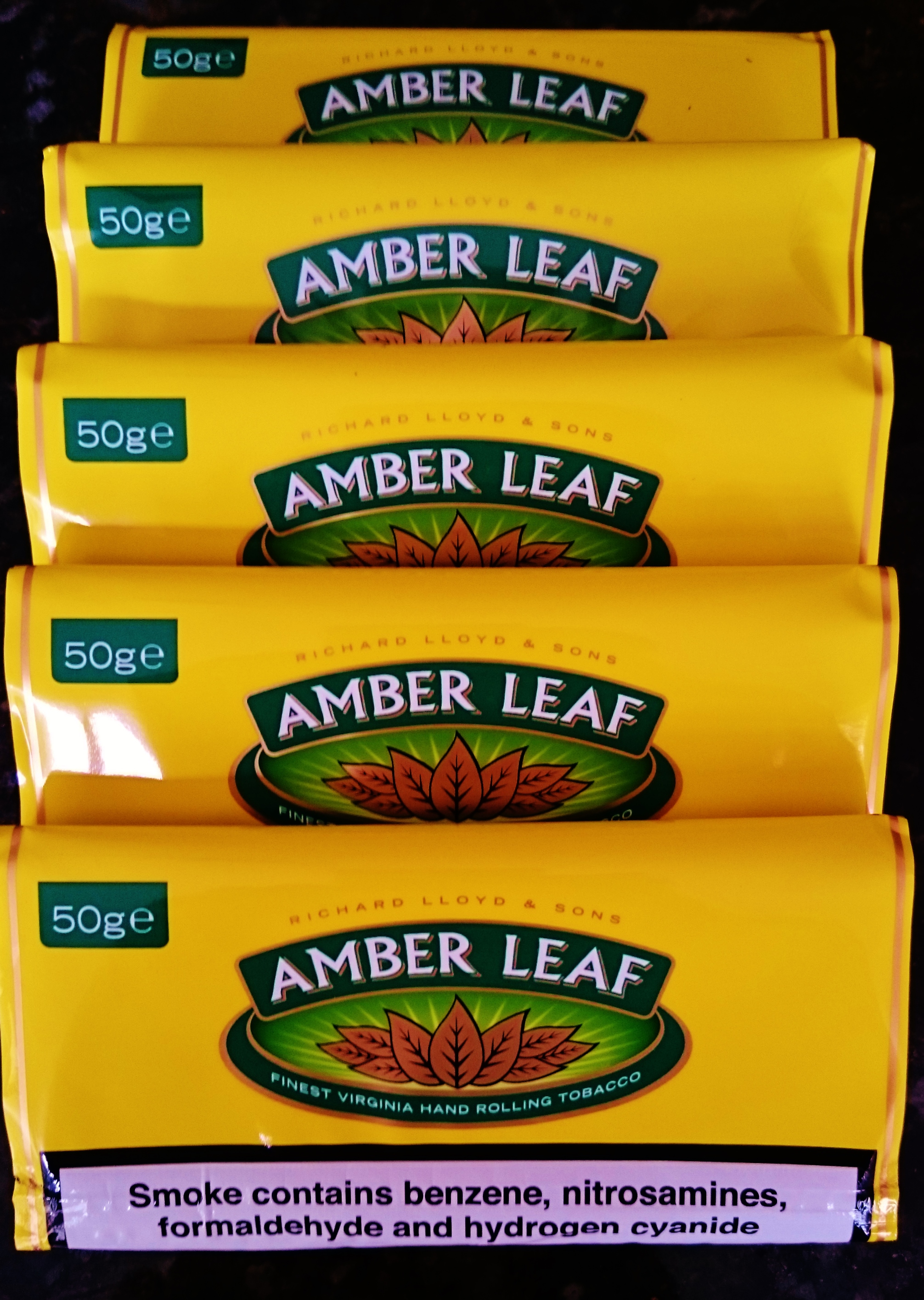 Amber Leaf 250g Tabak Drehtabak - Zigaretten Zigarren Drehtabak ...