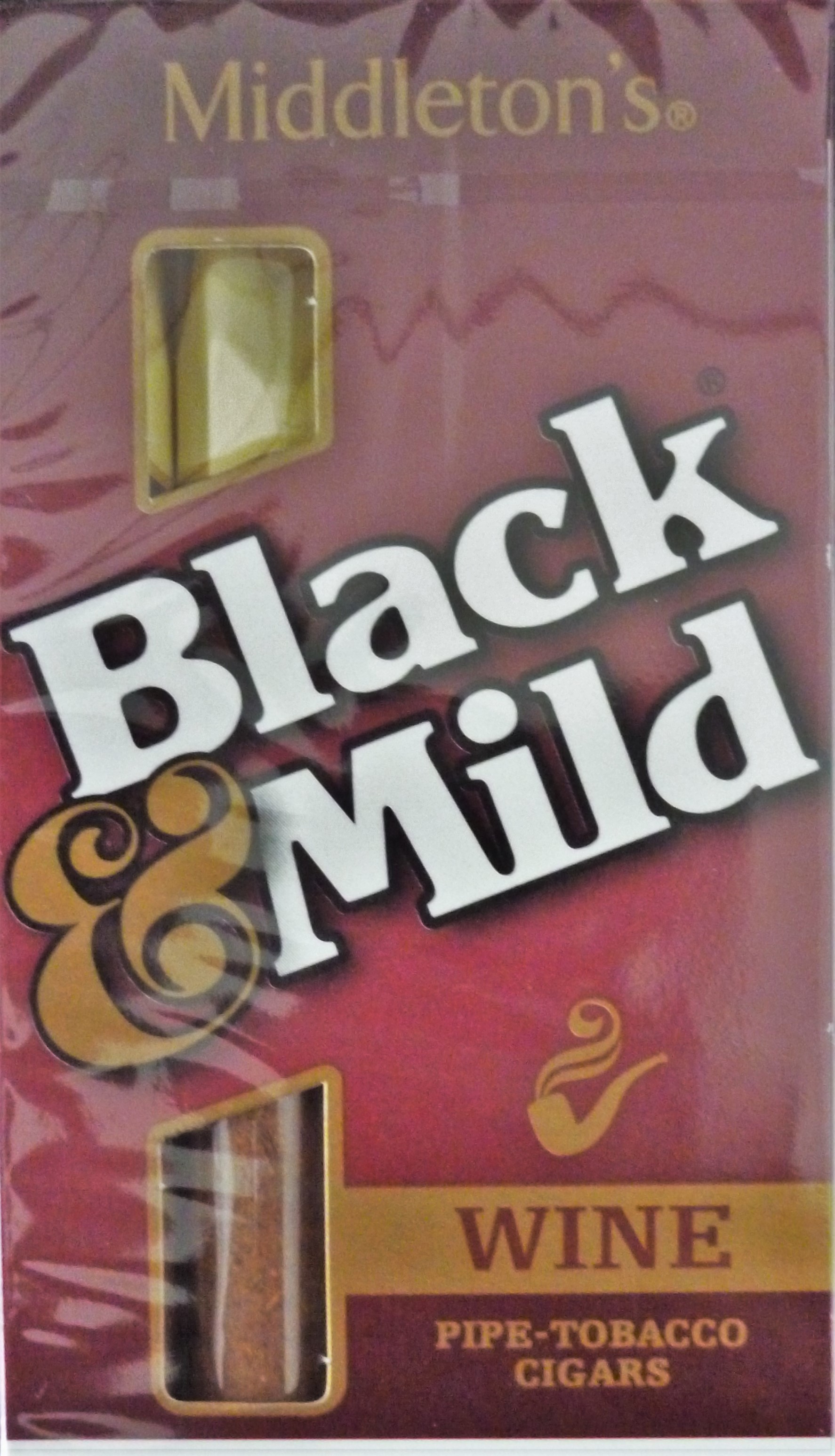 John Middleton Black & Mild Wine Cigars - Buy cigarettes, cigars ...