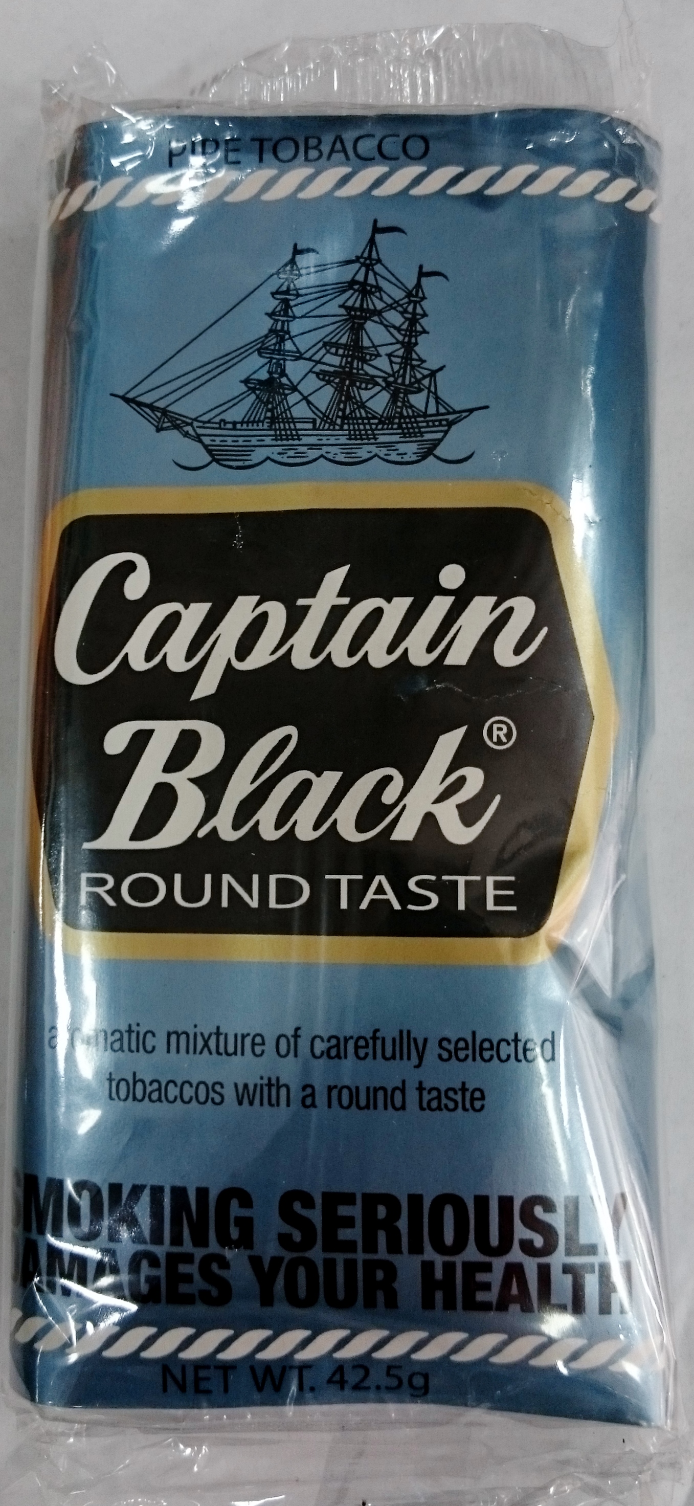 Captain Black Round Pipe Tobacco - Buy cigarettes, cigars, rolling ...