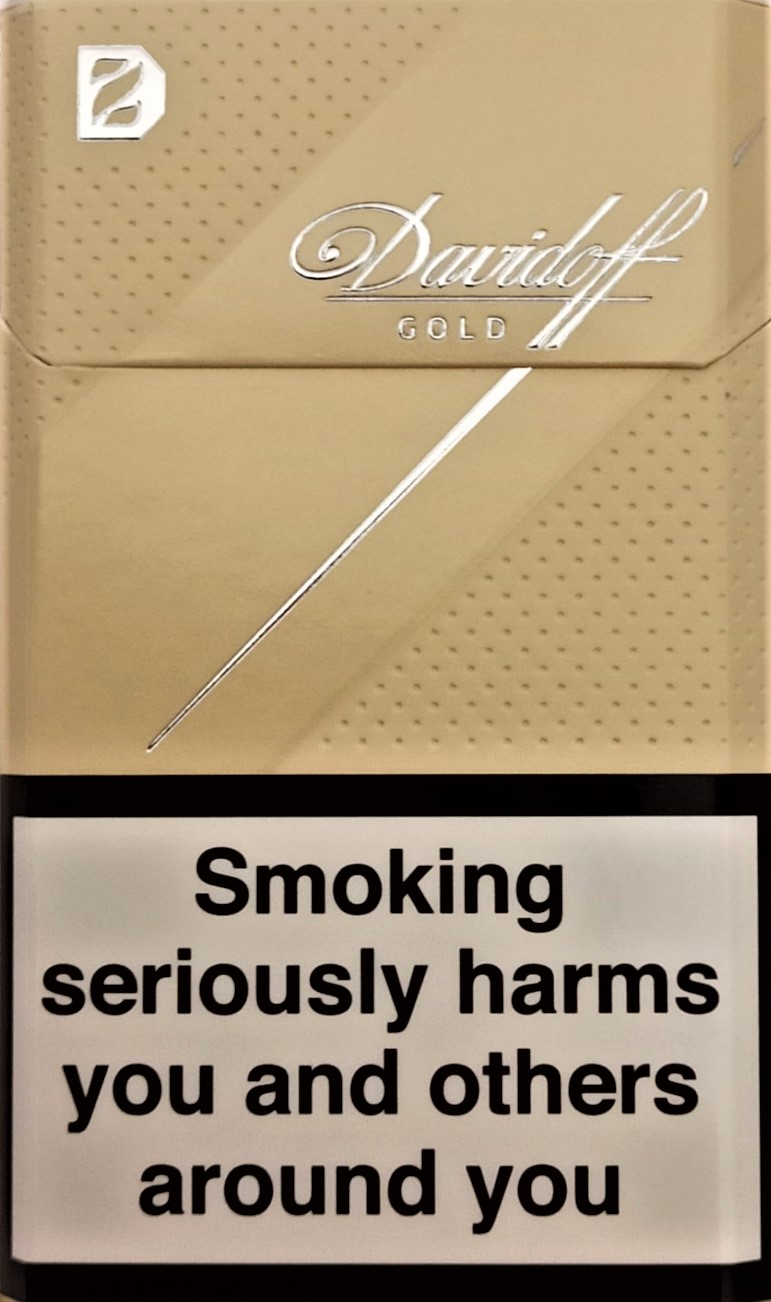 Davidoff Gold Cigarettes - Buy cigarettes, cigars, rolling tobacco ...