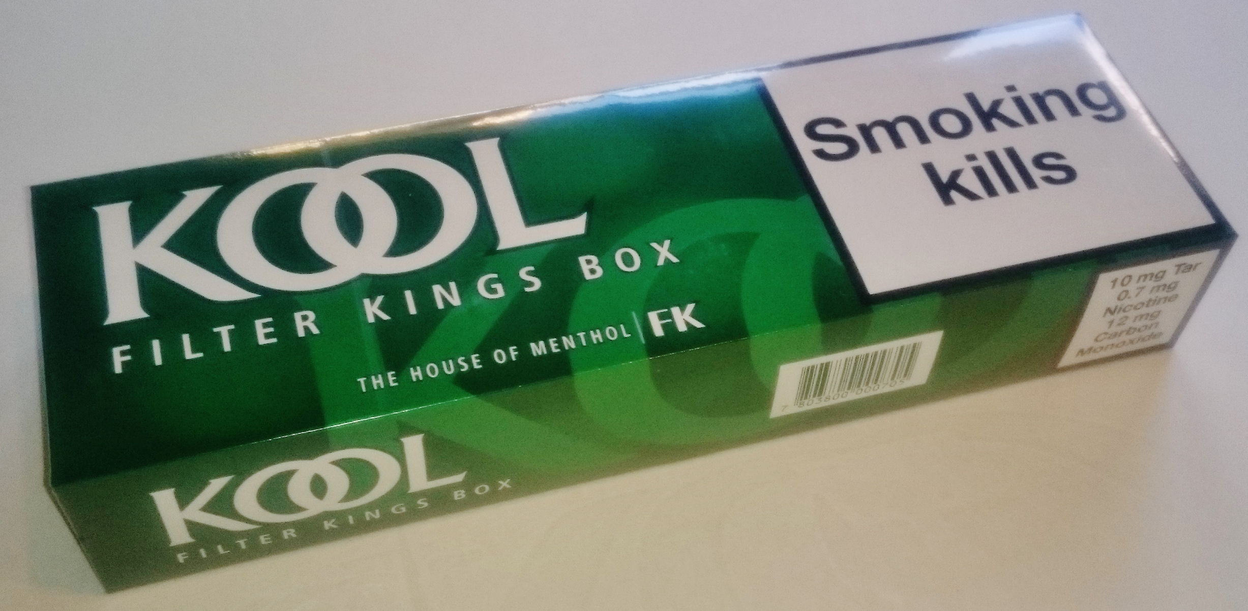 Kool Cigarettes Box