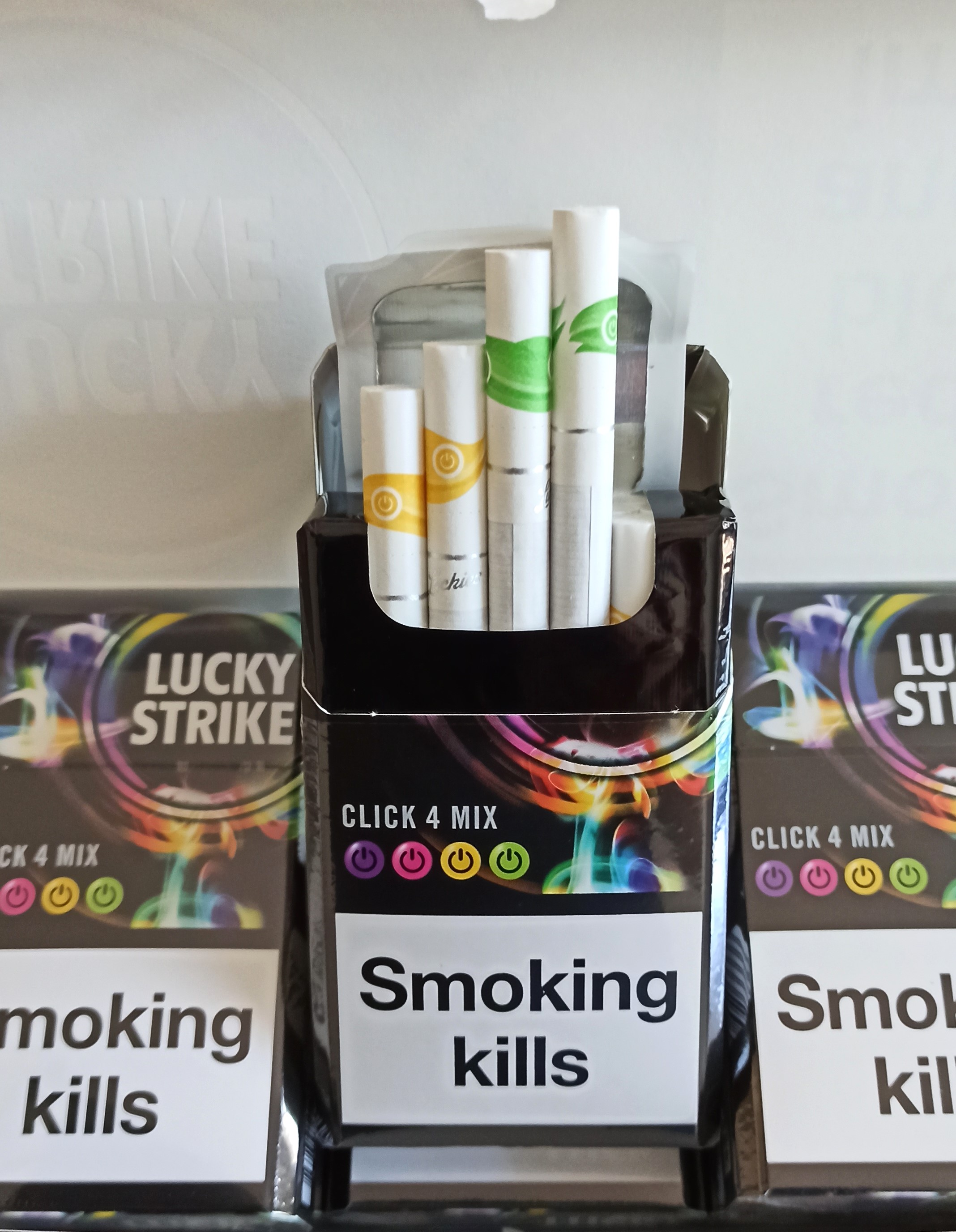 Lucky Strike Click 4 Mix - Zigaretten Zigarren Drehtabak Pfeifentabak ...