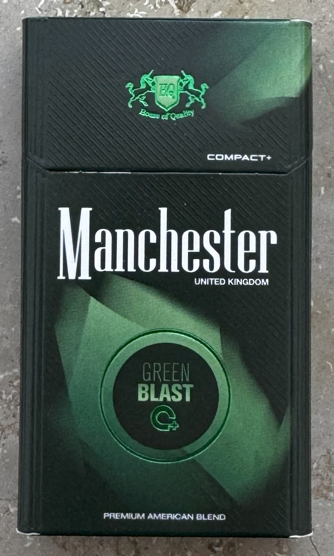 Manchester Green Blast - Buy cigarettes, cigars, rolling tobacco, pipe ...