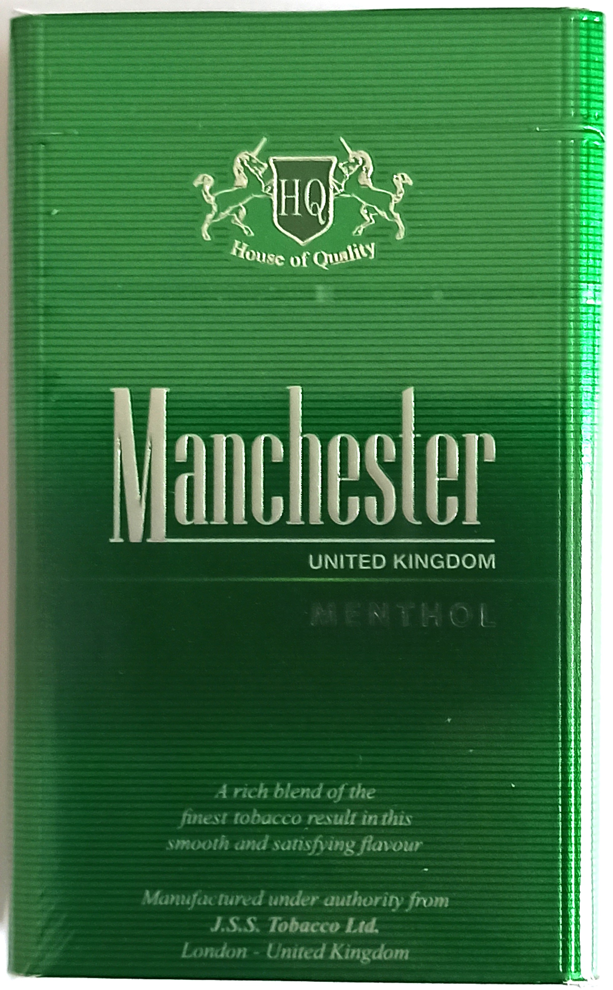 Manchester Menthol - Buy cigarettes, cigars, rolling tobacco, pipe ...