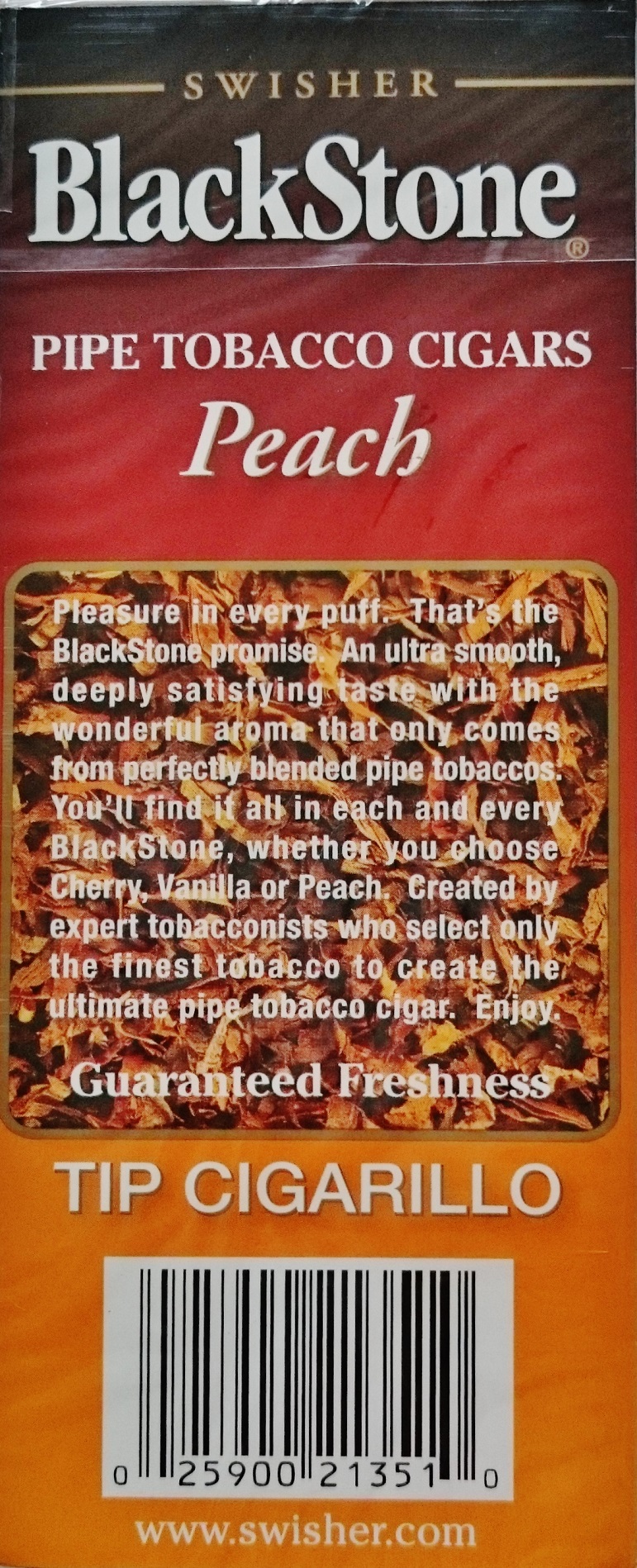 BlackStone Cigarillos Peach - Buy cigarettes, cigars, rolling tobacco ...