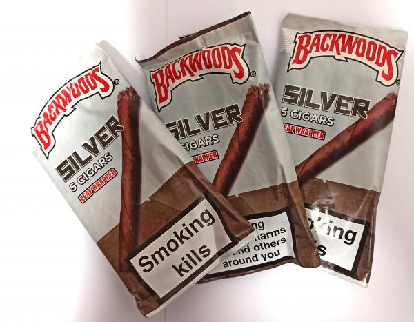 Backwoods Silver cigars - Buy cigarettes, cigars, rolling tobacco, pipe ...