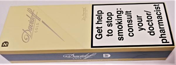 Davidoff Gold Cigarettes - Buy cigarettes, cigars, rolling tobacco ...