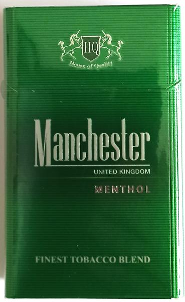 Manchester Menthol - Buy cigarettes, cigars, rolling tobacco, pipe ...