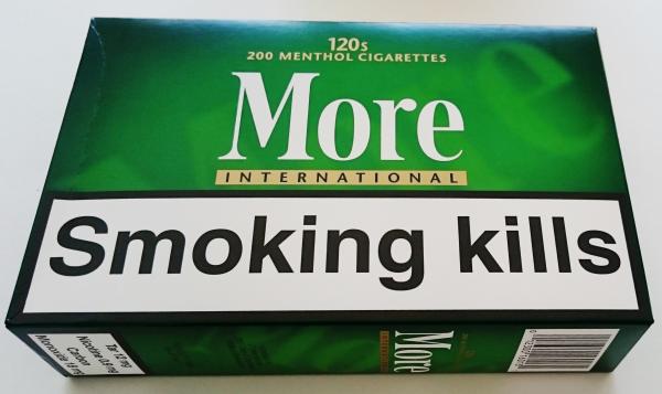 MORE Menthol Zigaretten - Zigaretten Zigarren Drehtabak Pfeifentabak ...